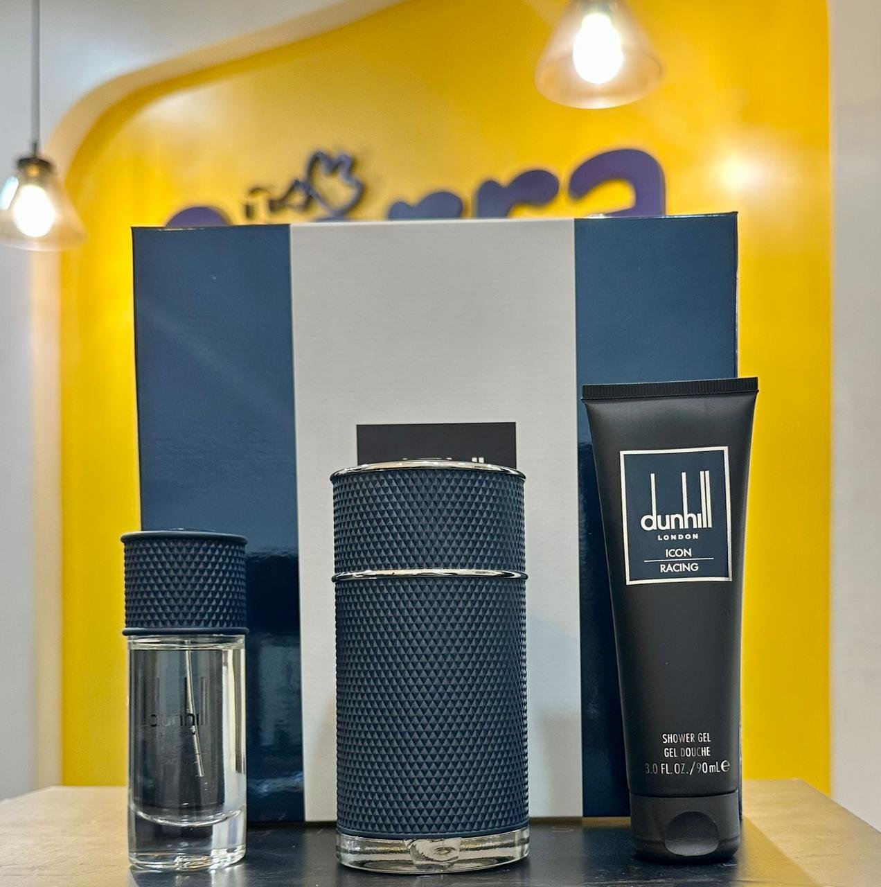 Dunhill Icon Racing Blue Edp 100Ml M Gift Set Cierra Perfumes
